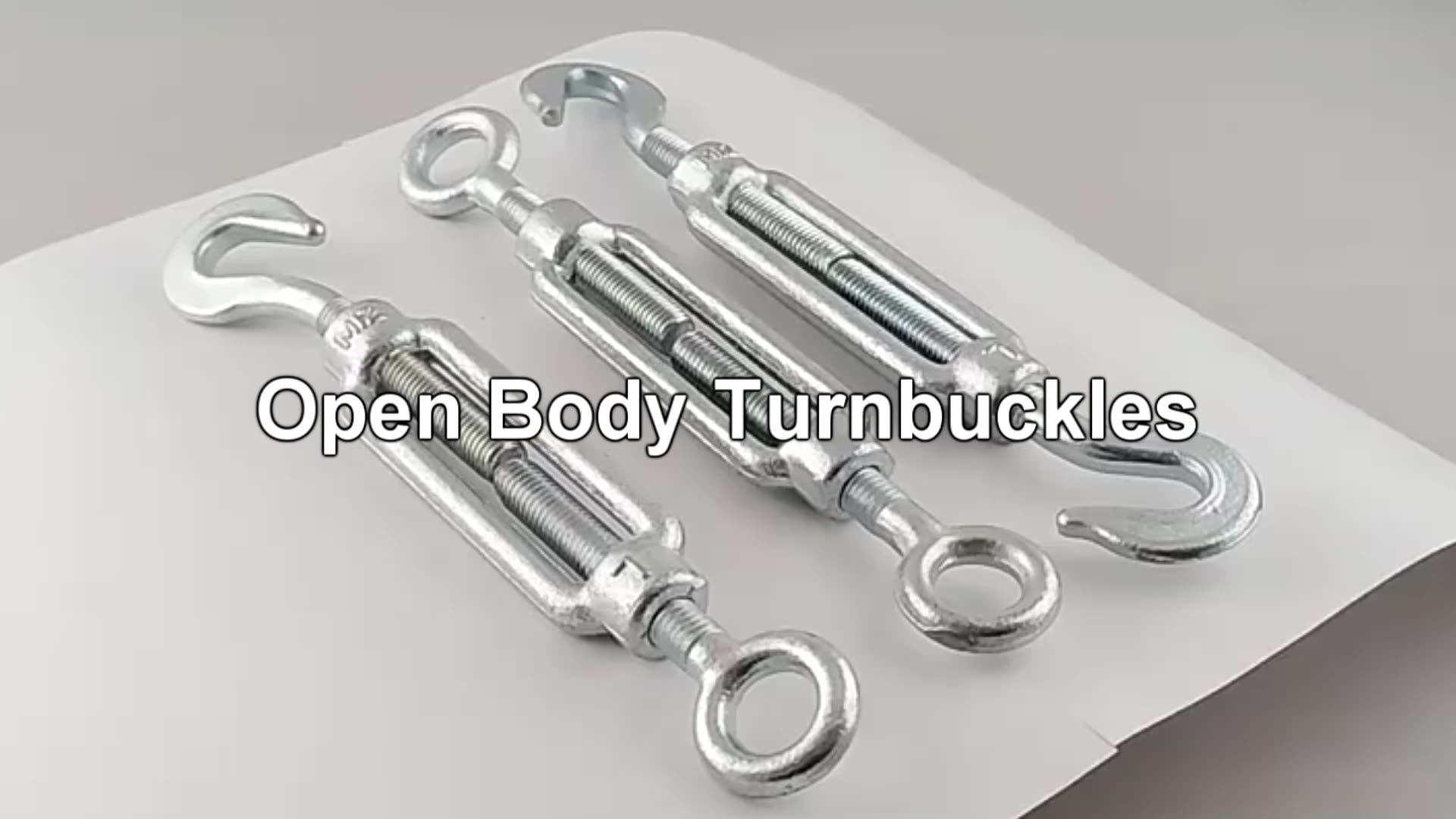 Heavy Duty Cable Railing Open Body Round Turnbuckle M12 Stainless Steel ...