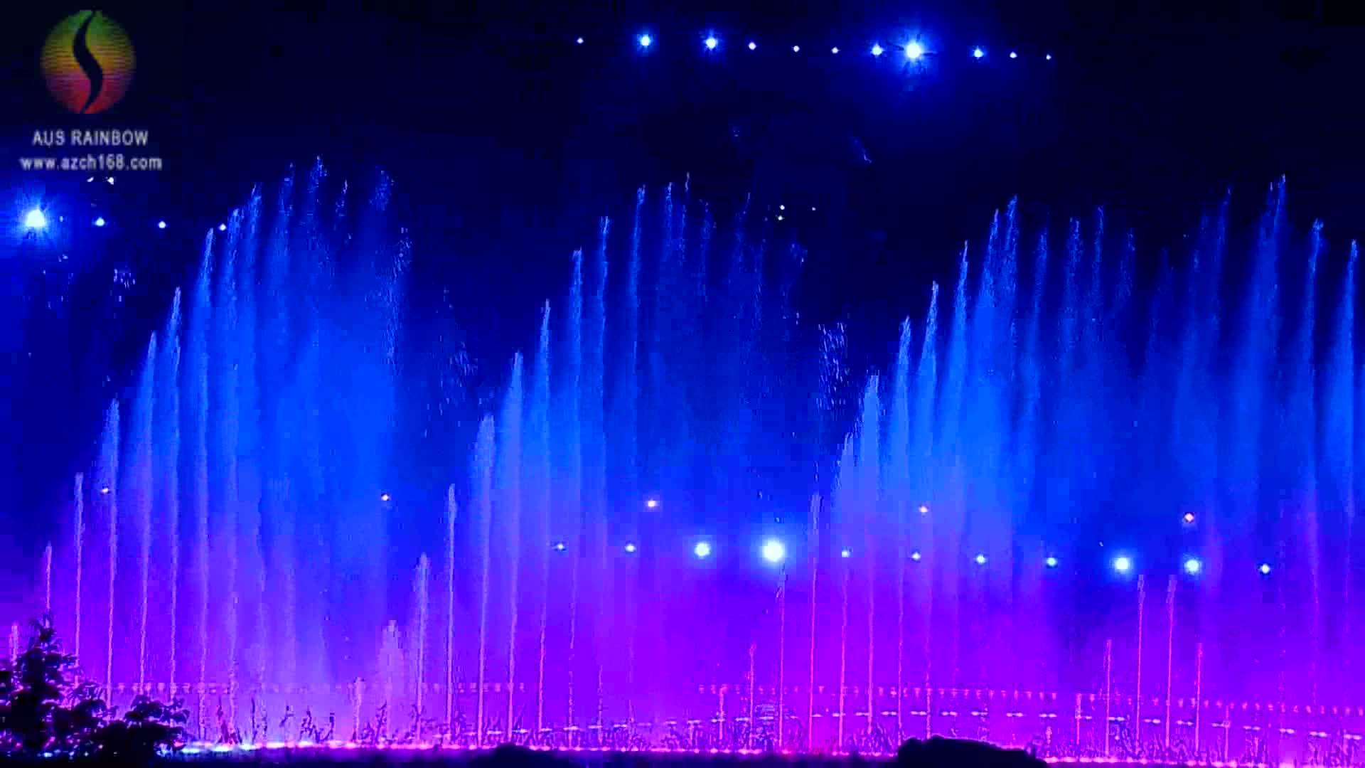 Viral Videos & Demos On Hundreds of water spray points are controlled ...