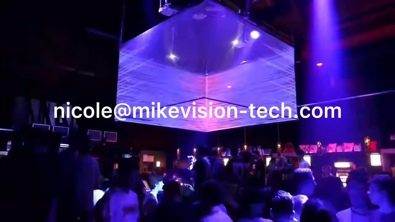 360 Degree 3d Holographic Effect Projection Screen Projection Net ...