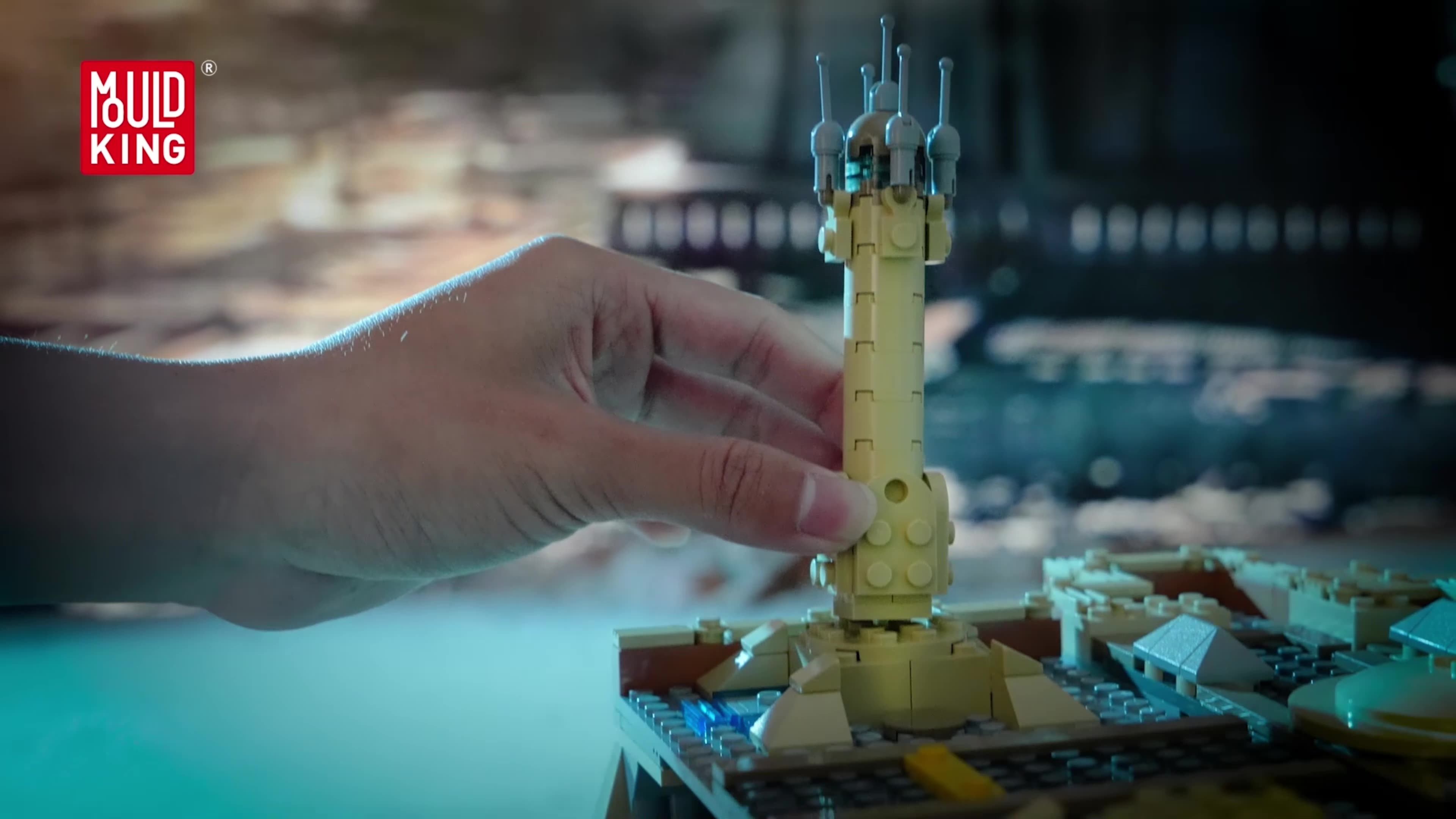 Mould King 21036 Star Plan The Judei Temple Play Set Statue Combo Ucs ...