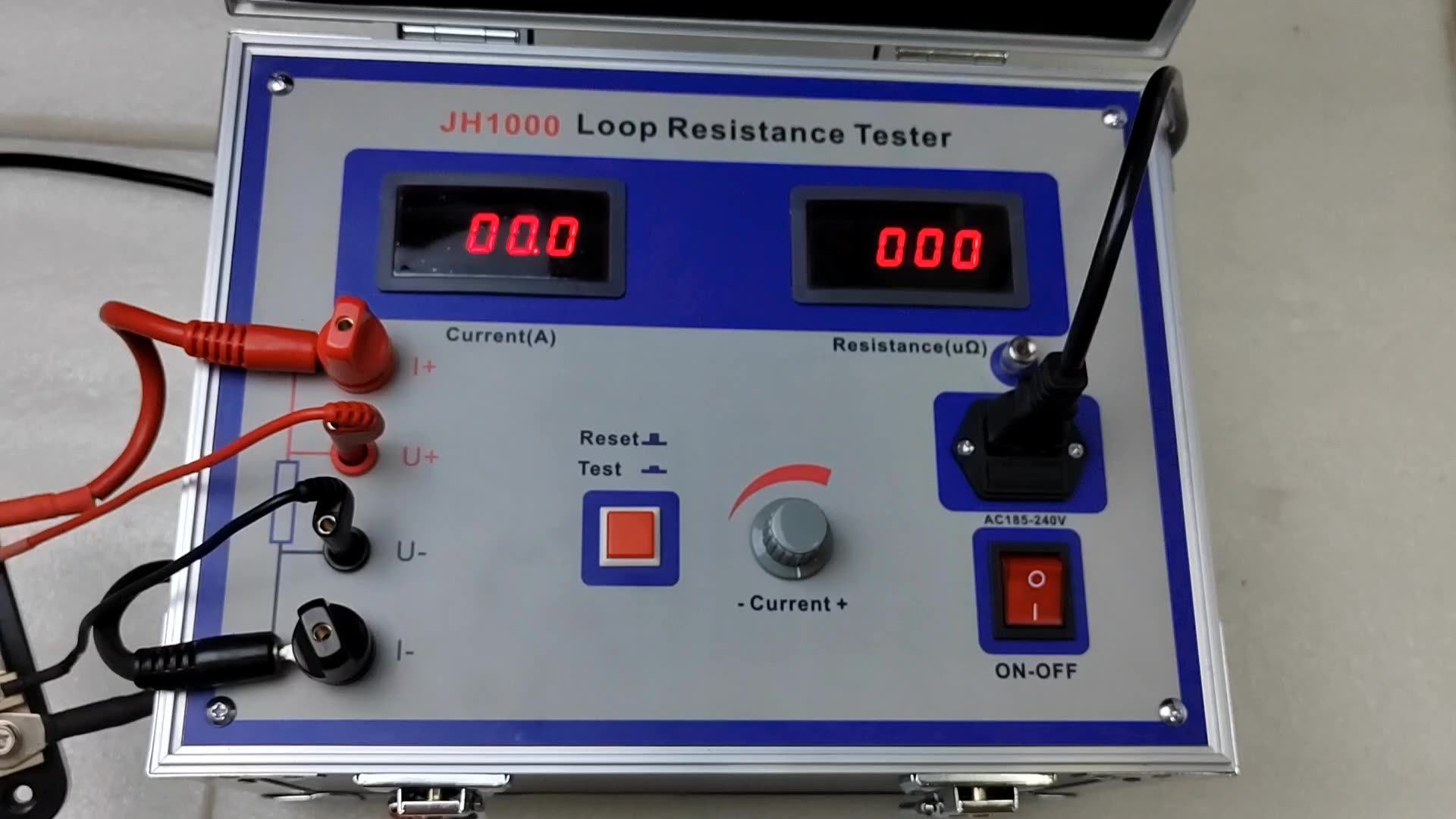 100a Digital Micro Ohm Meter,Circuit Beaker Contact Resistance Tester ...