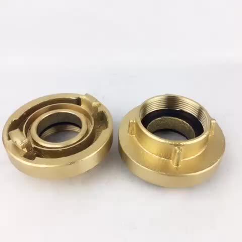Brass Storz Hose Coupling Blank Cap Fire Hydrant Cap With Chain - Buy ...