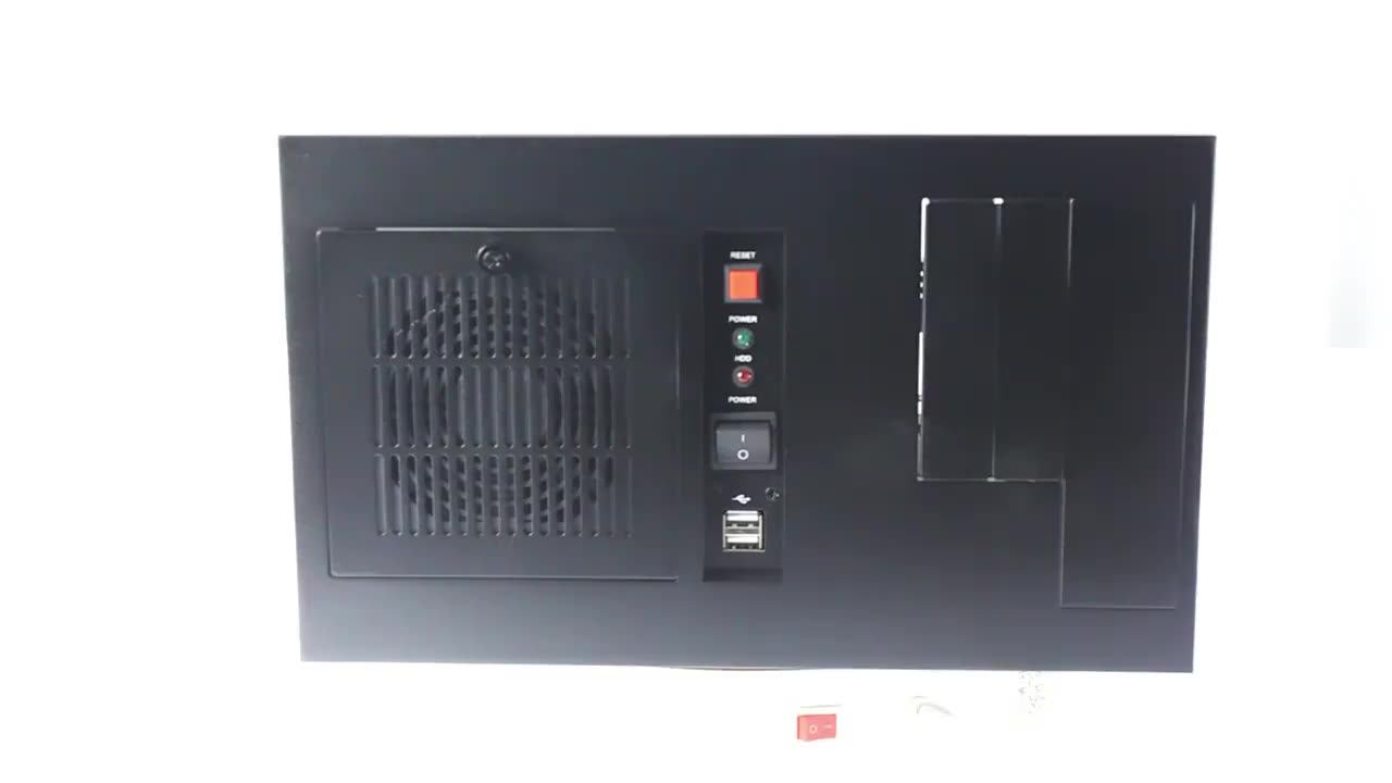 Cnc Wall Mounted Industrial Server Pc Case Atx Server Chassis With 5.25 ...