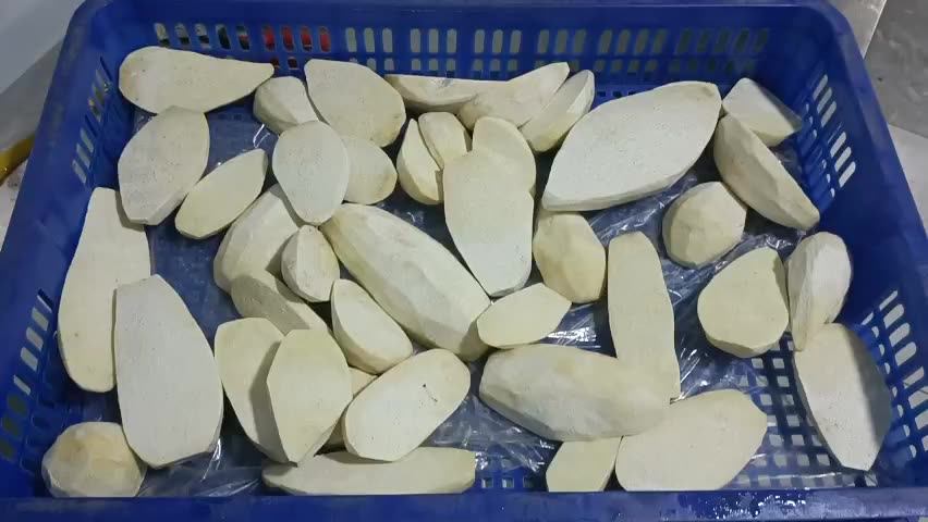 Frozen Taro Root Cassava Tapioca Dasheen Cubes Chunks Slices Bulk ...