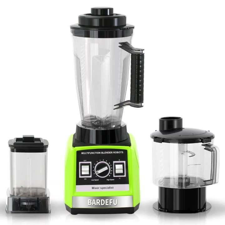 Bardefu 9500w 3 In 1 Multifunction Full-body Stainless Steel Blender ...