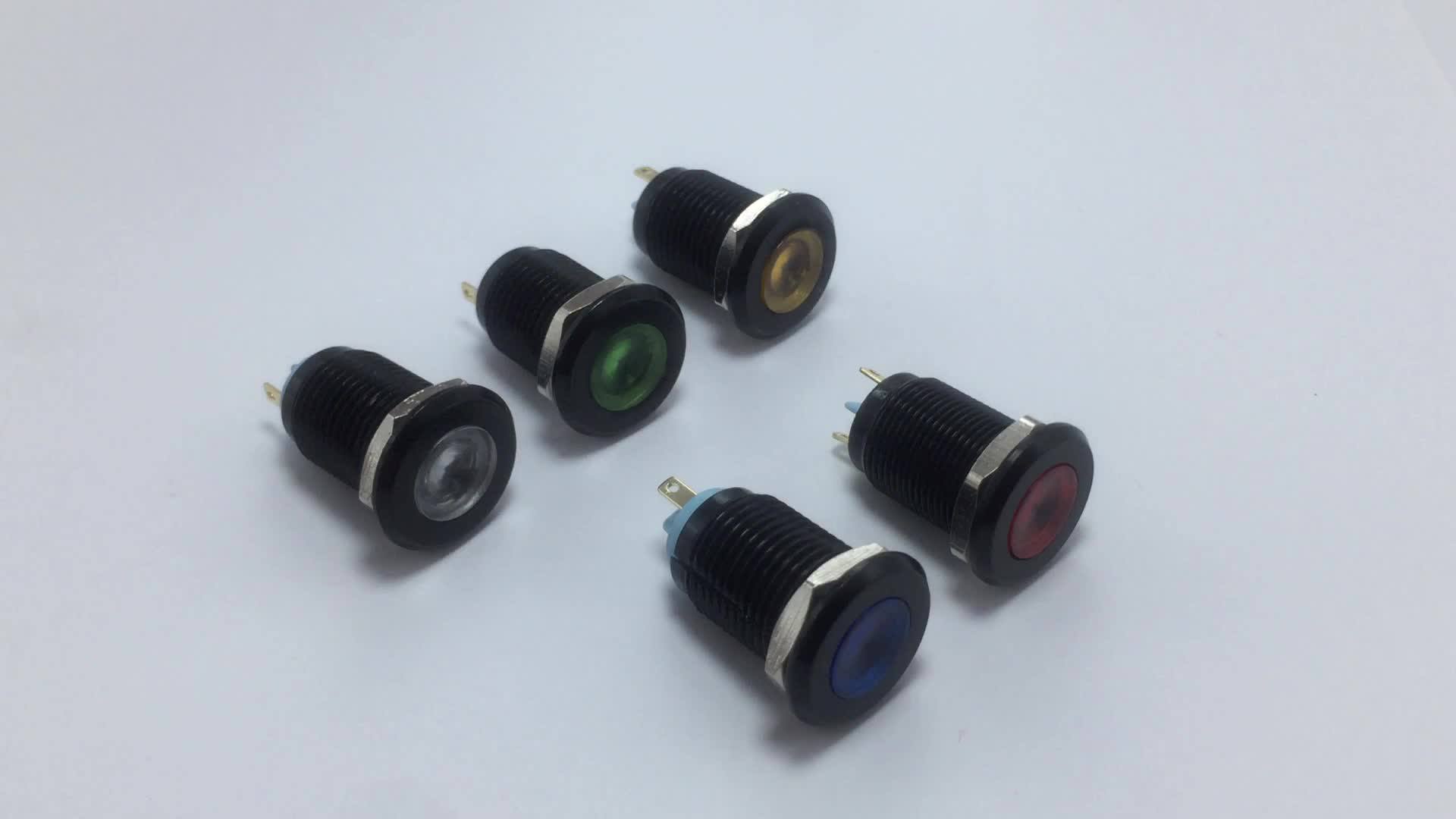 12mm Black Housing 12v Round Led Panel Light - Buy Round Led Panel ...