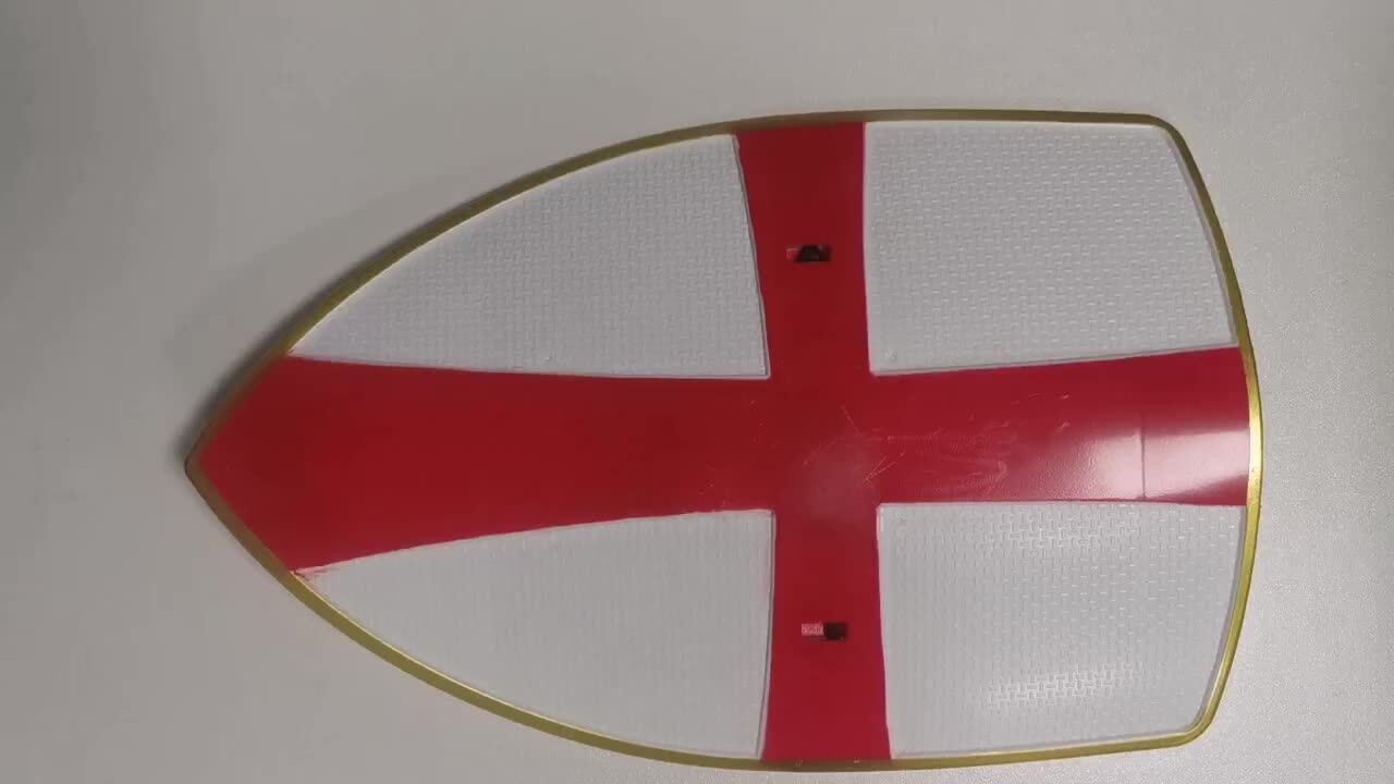 Medieval Knights Templar Wore Crusader Shield Weapons Plastic Prince ...