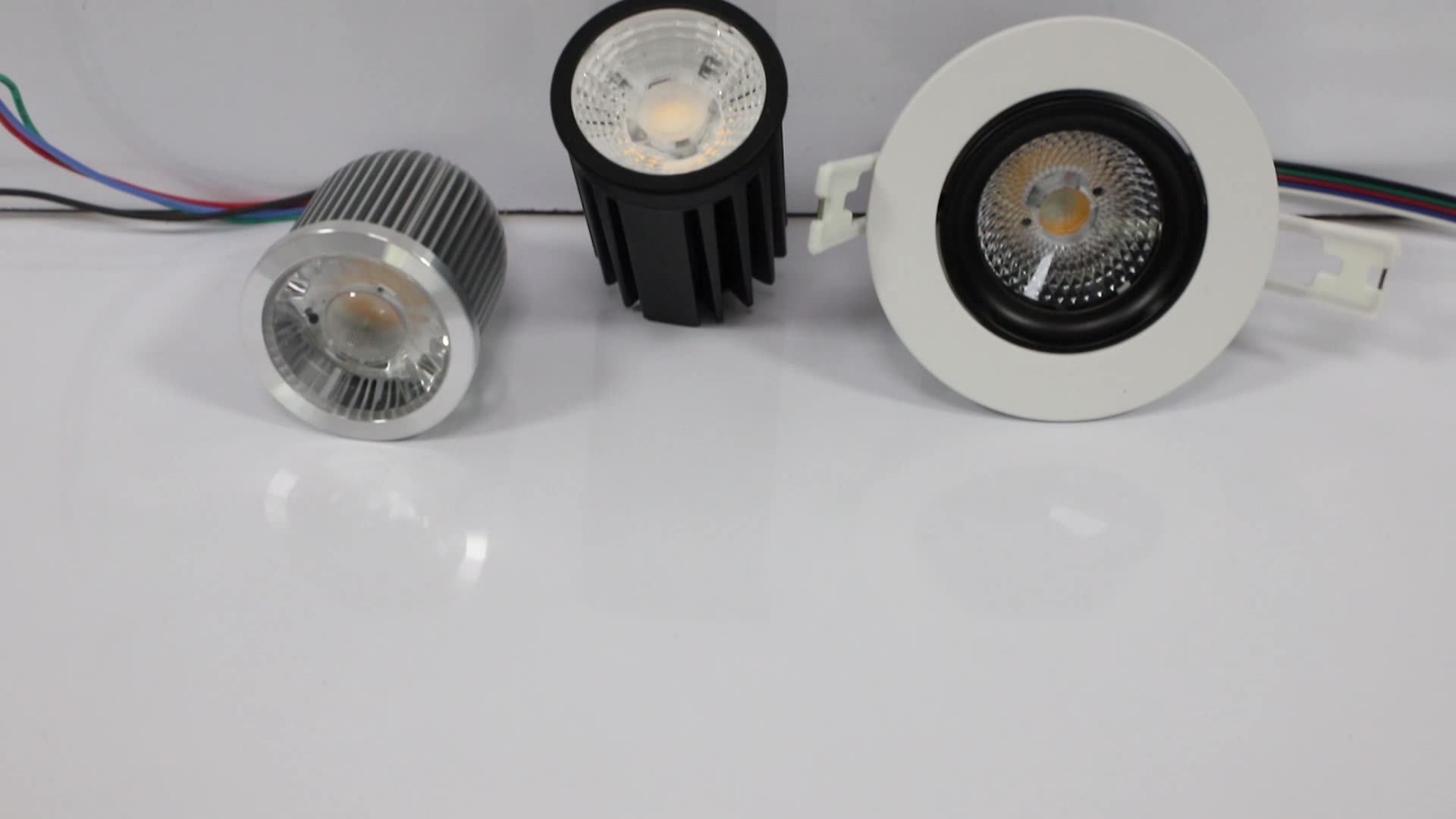 Dmx Rgbw Led Spot 24v 8w Cob Spotlight Rgbw Mr16 Spot Ceiling Rgbw ...