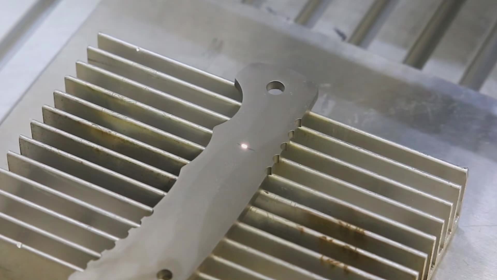 Stainless Steel Color Marking Metal Deep Carving Relief Portable Split ...