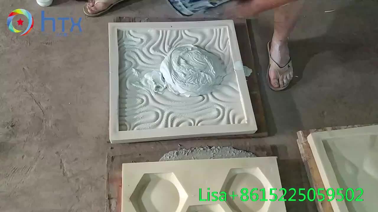 3d Stone Wall Panel Silicone Concrete Decorative Molds - Buy Silicone ...