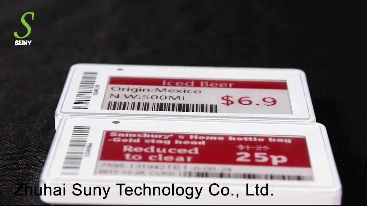 Suny Led Light Button Epaper E-ink Warehouse Electronic Shelf Label ...