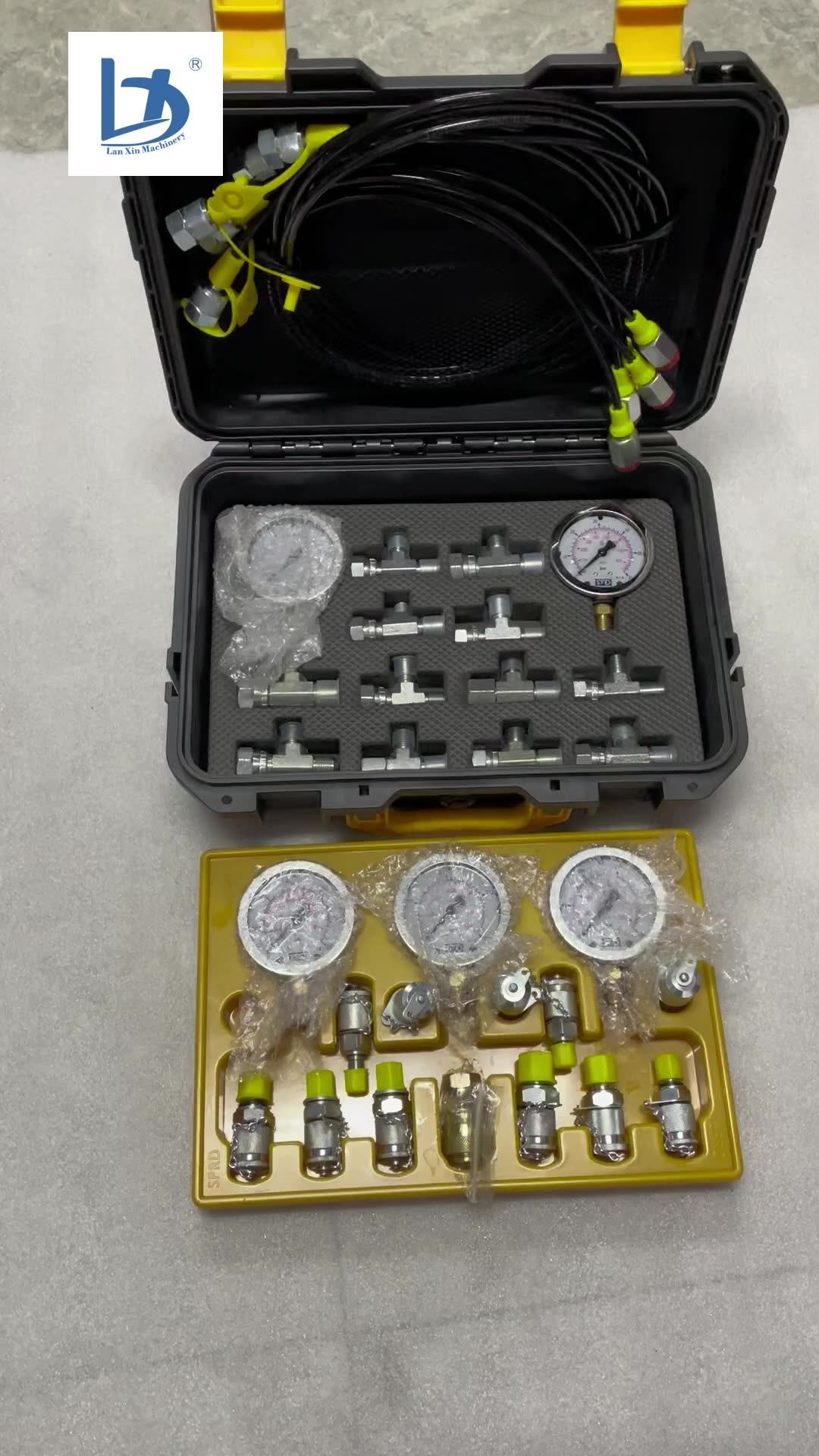 Multifunctional Pressure Testing Gauge For Engineering Industrial ...