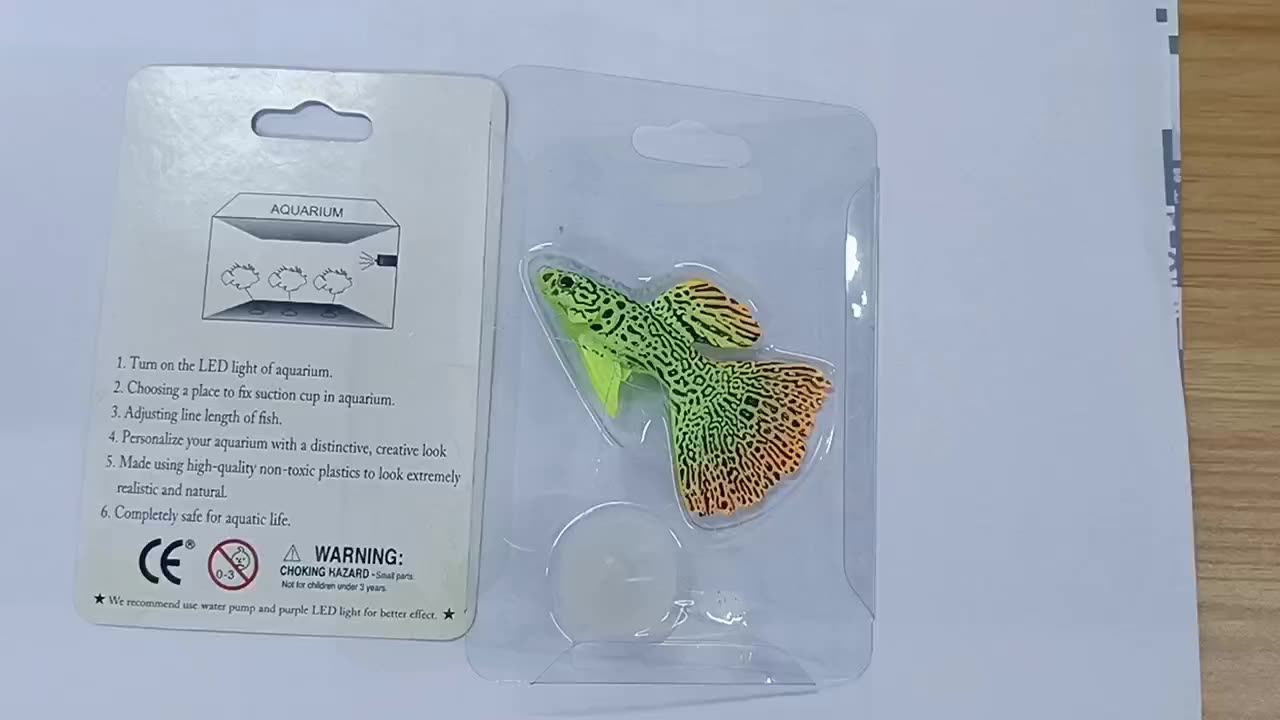 Artificial Floating Swimming Aquarium Plastic Fish - Buy Aquarium ...