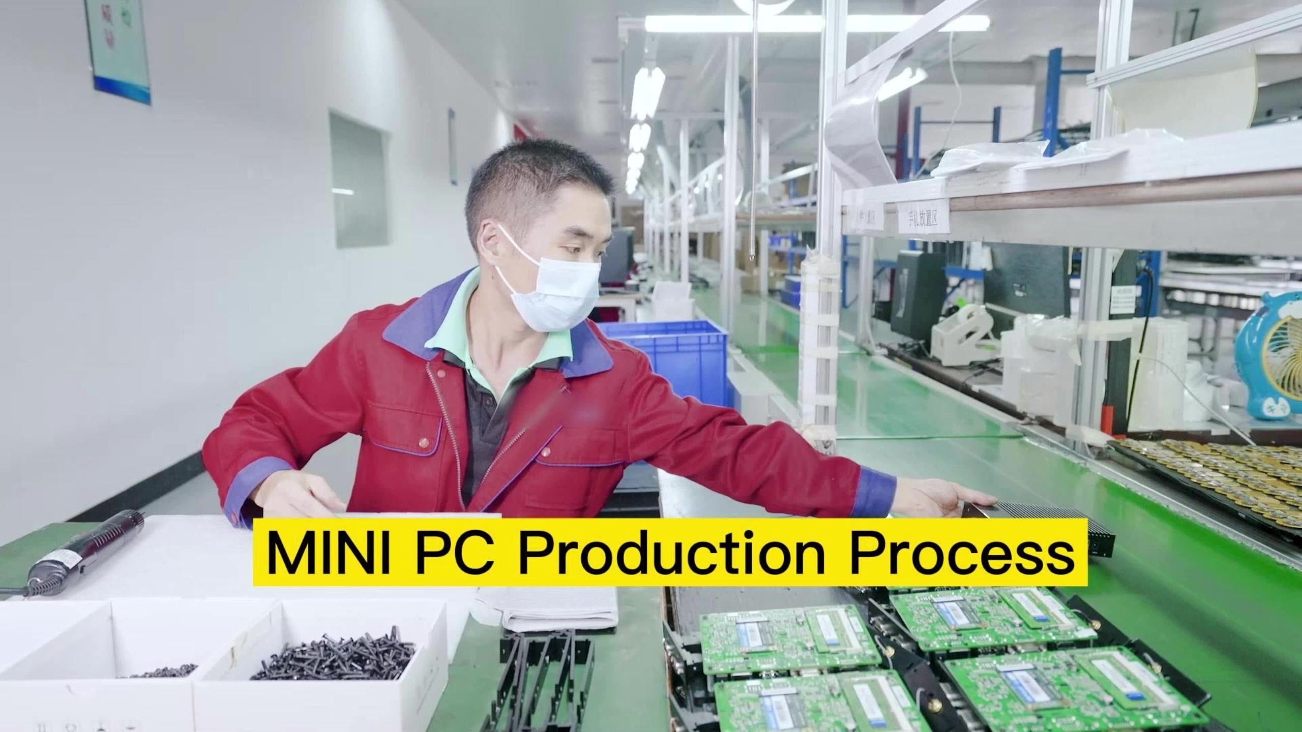 Ultra Compact Edge Iot Fanless Mini Pc Workstation N3150 J6412 For Pos ...