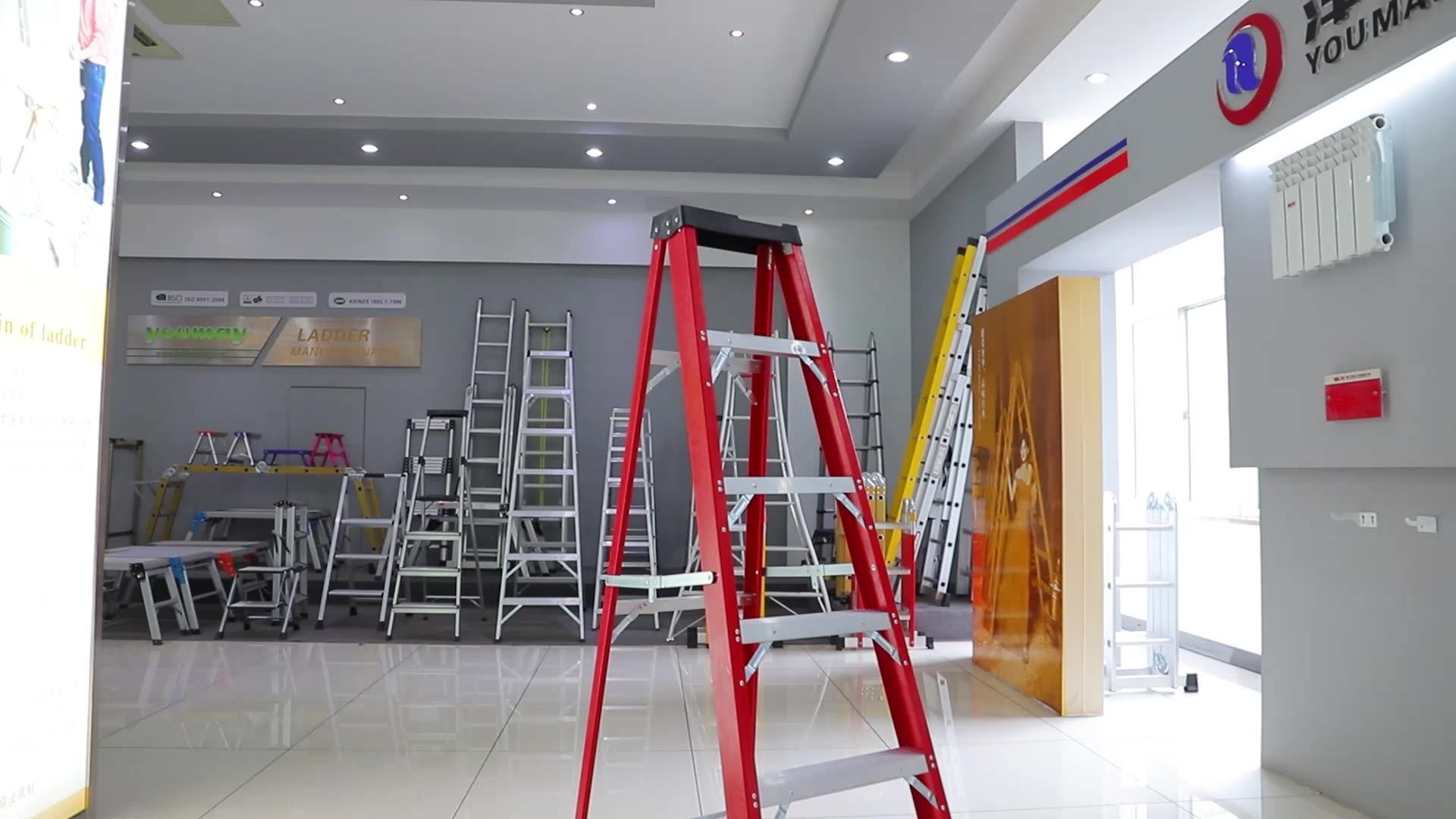 Fiberglass Folding Ladder,Fiberglass Extension Ladder,Escaleras De ...