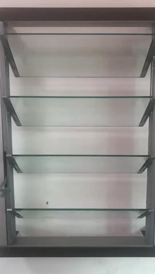 B15 Black White Cranks Parts Jalousie Fixed Openable Glass Louvre ...