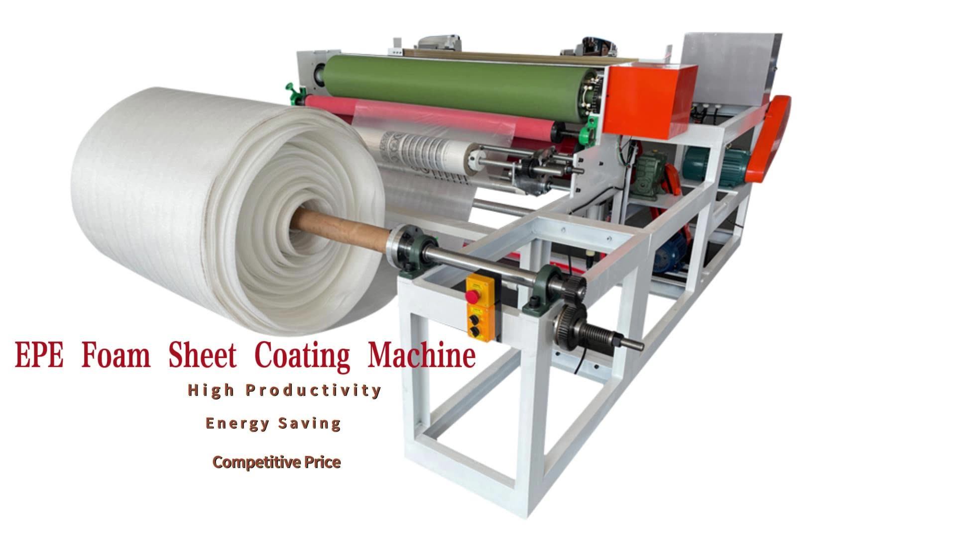 Fly-1400 Hot Melt Adhesive Coating Machine Aluminium Coating Machine ...