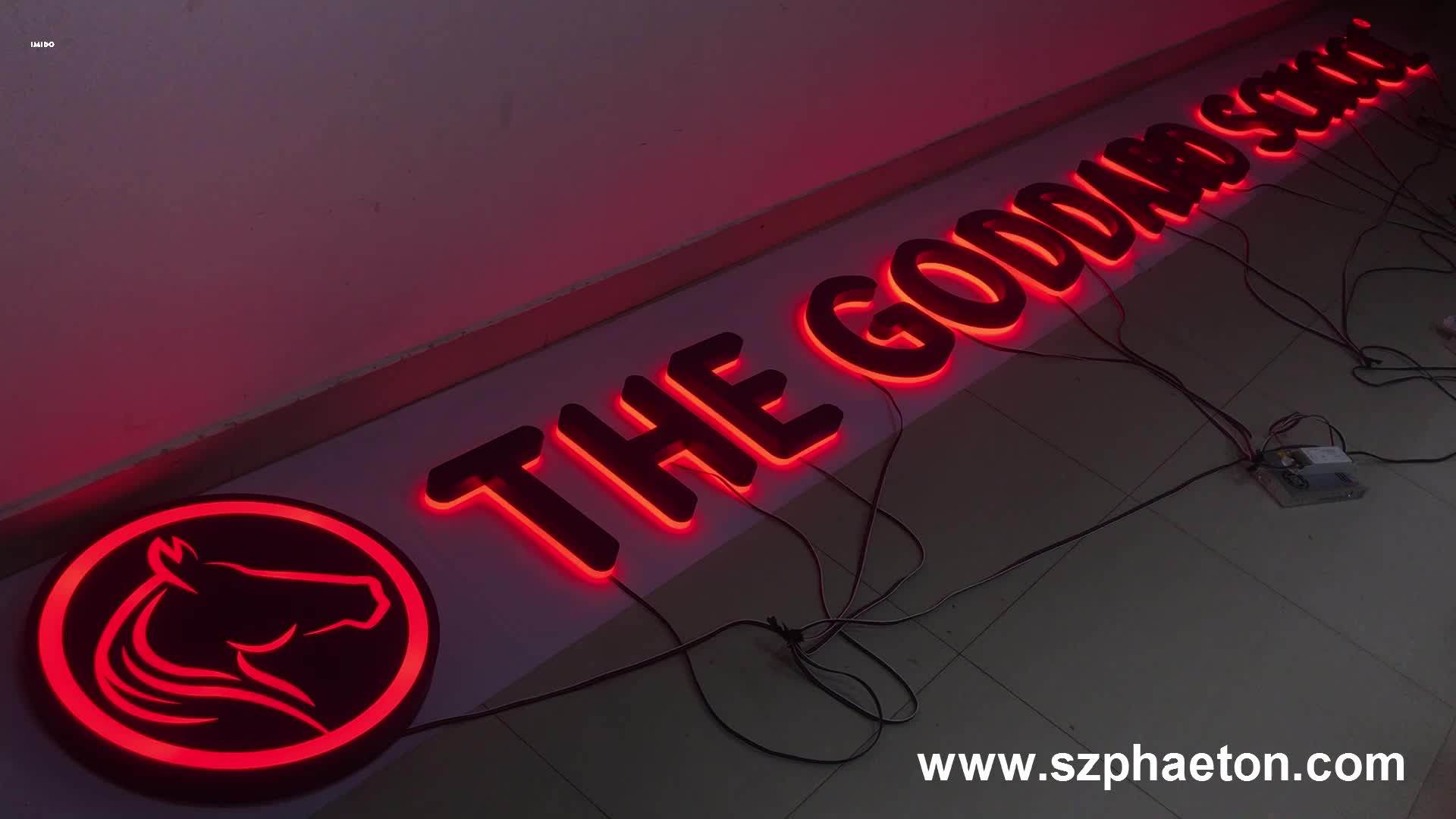 Shop Front Advertising Design Sign Factory Custom Shop Name Sign High ...