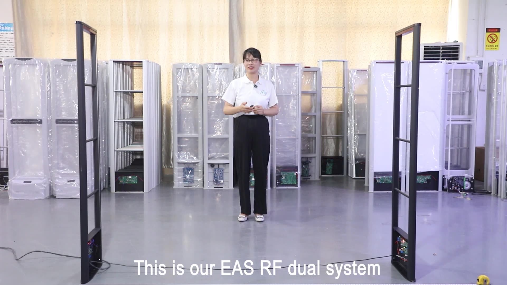 Supermarket Security System Rf Transmitter And Receiver Clothing Rf ...