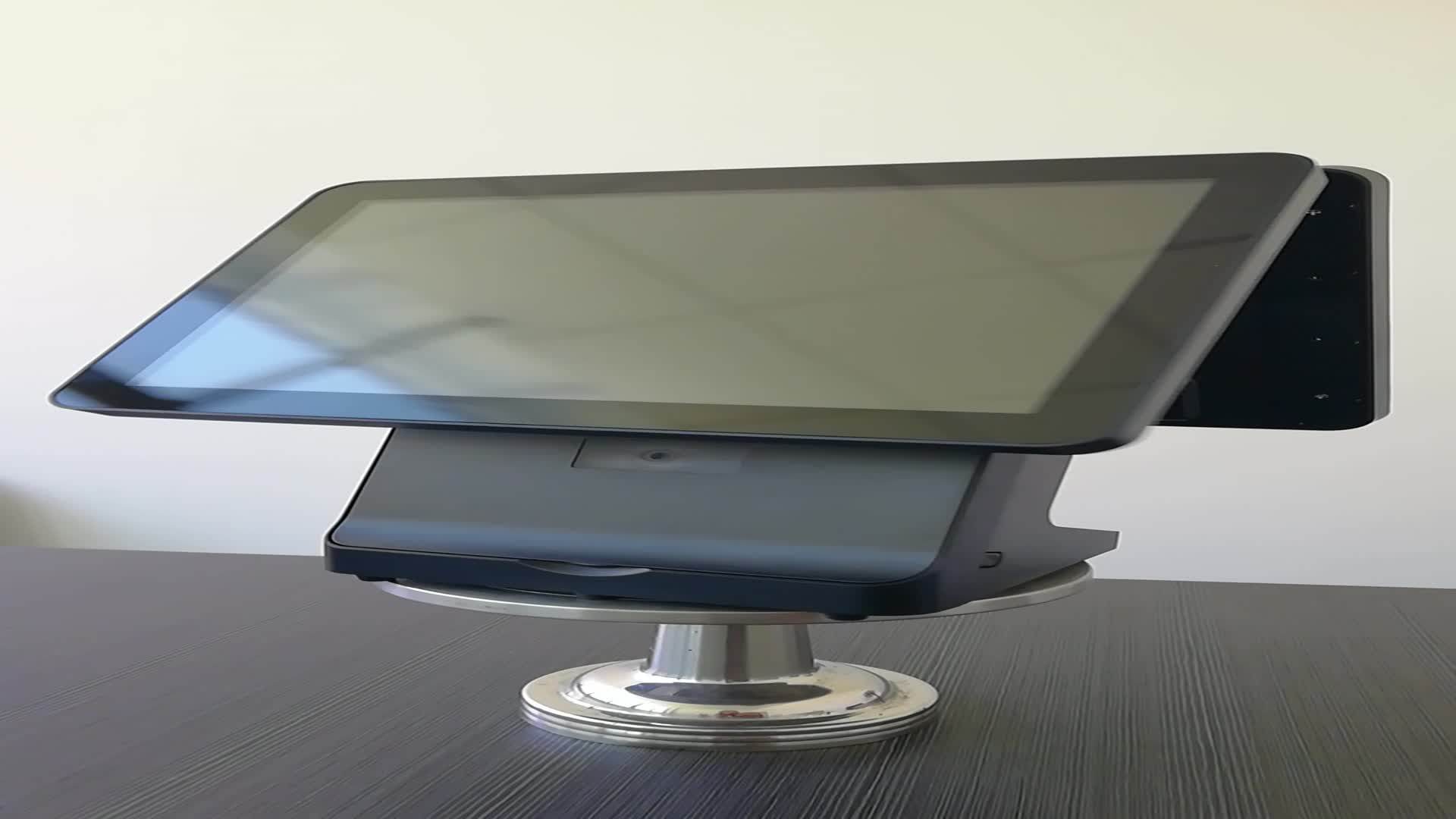 Pos1520 Double Touch Screen Pos Machine Restaurant Supermarket Pos ...