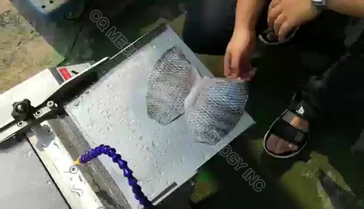 Tilapia Catfish Cod Sole Fish Red Fish Skinning Machine Snapper Skin ...