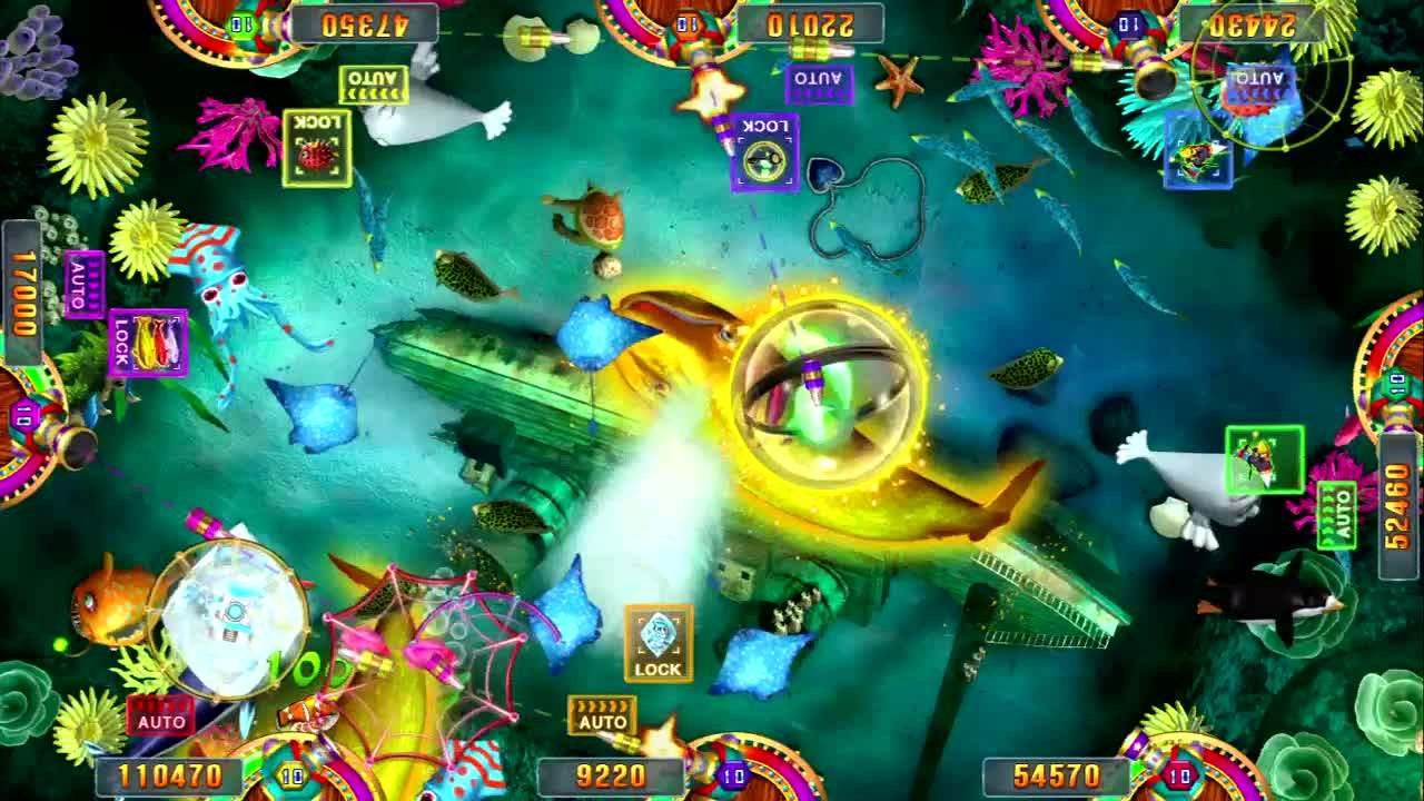 Vgame Arcade Game Shooting Fish Game Software - Buy Fishing Shoot Game ...