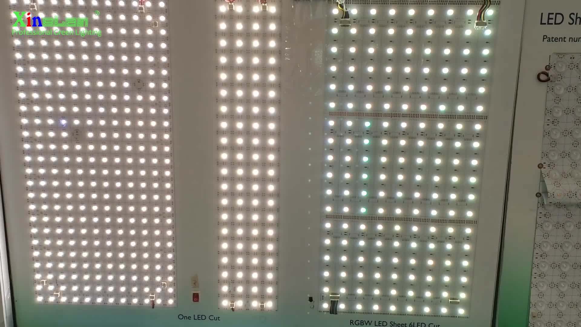 Fully Customizable Size/shape Led Modules Type Flexible Led Light Sheet ...