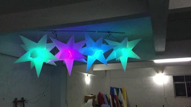 Light Up Colorful Changing Inflatable Star With Led Lighting Cheap On ...