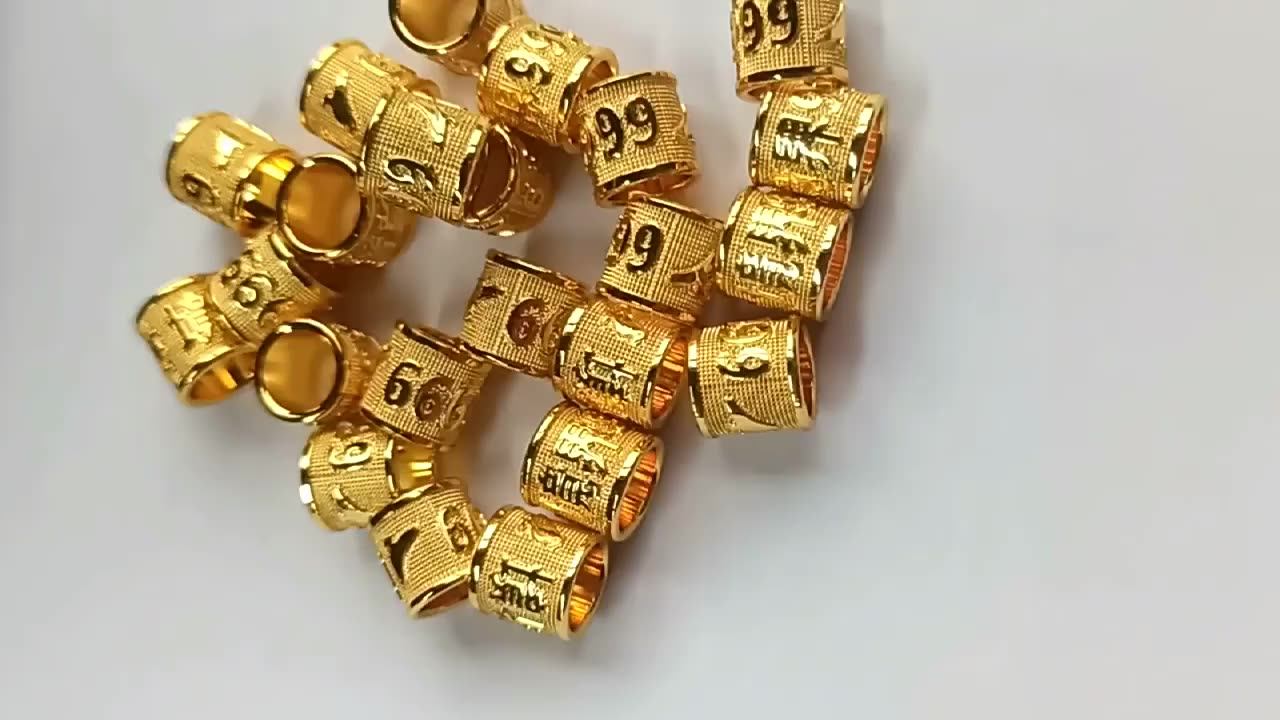 2018 Fancy Golden Metal Pigeon Rings 100 Making Champion Racing Pigeon ...