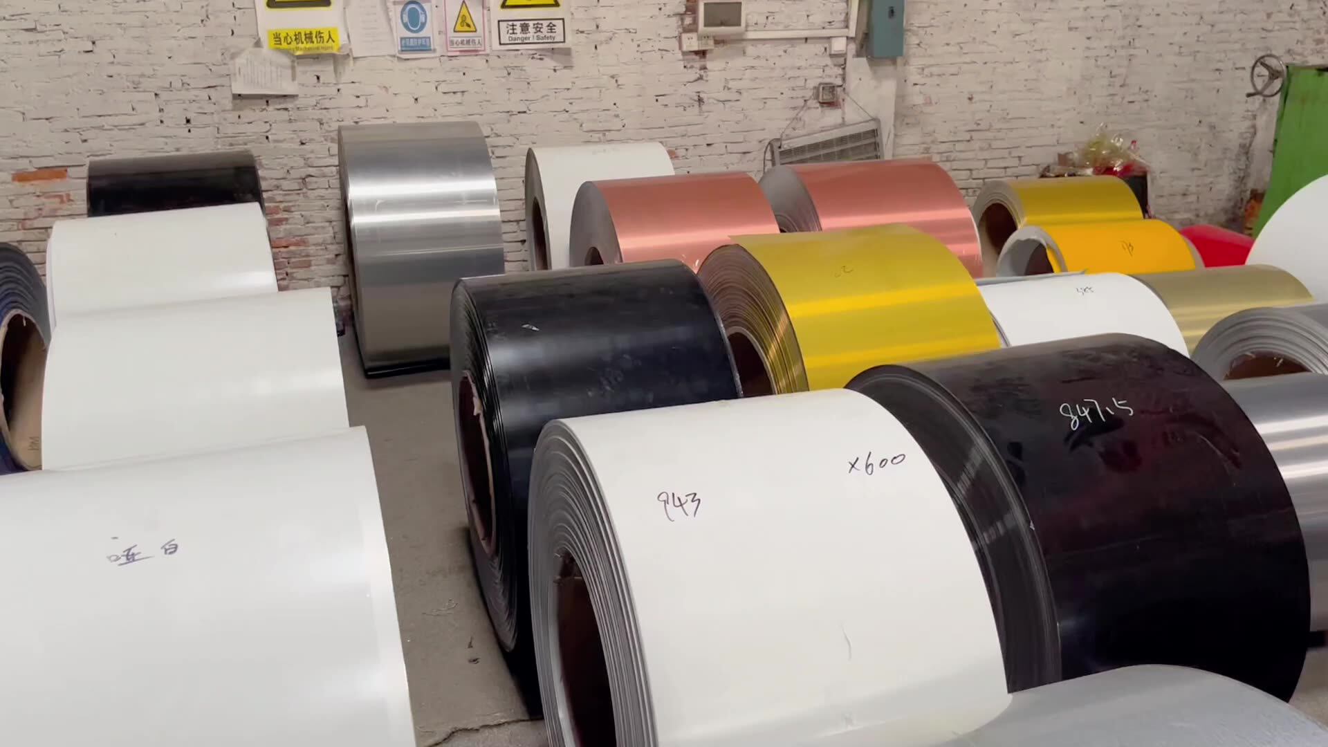 Fold Edge Channel Letter Coil Coated Strip Color Channel Letter Tirm ...