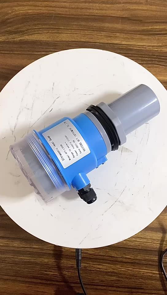 Ultrasonic Level Transmitter Grain Silo Tank Level Sensor Ultrasonic ...