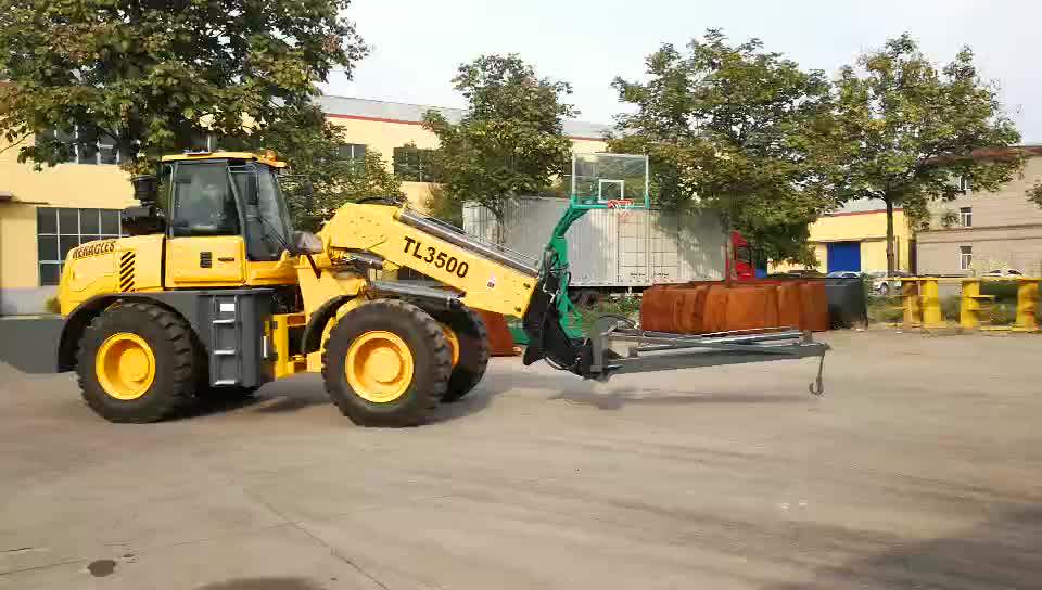Tl4000 4ton 4wd Telescopic Boom Loader - Buy Tl4000 4ton 4wd Telescopic ...