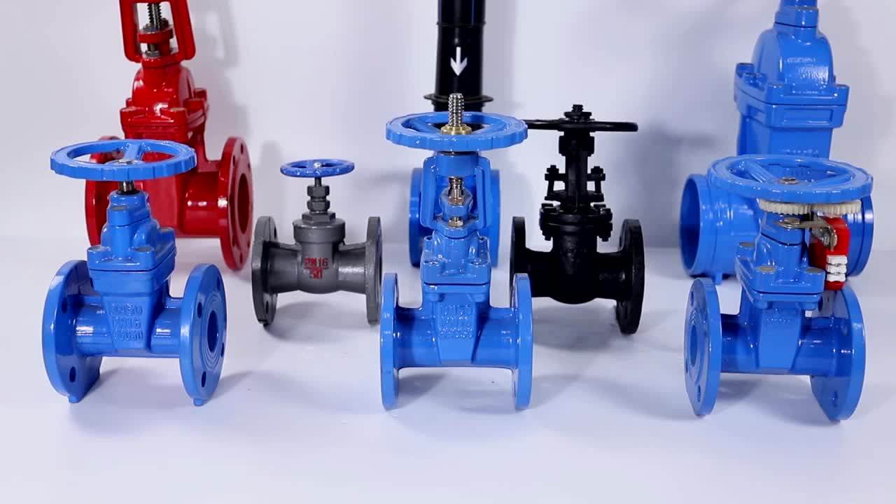 Dn40-dn800 Cast Iron Ductile Iron Underground Extension Spindle Gate ...