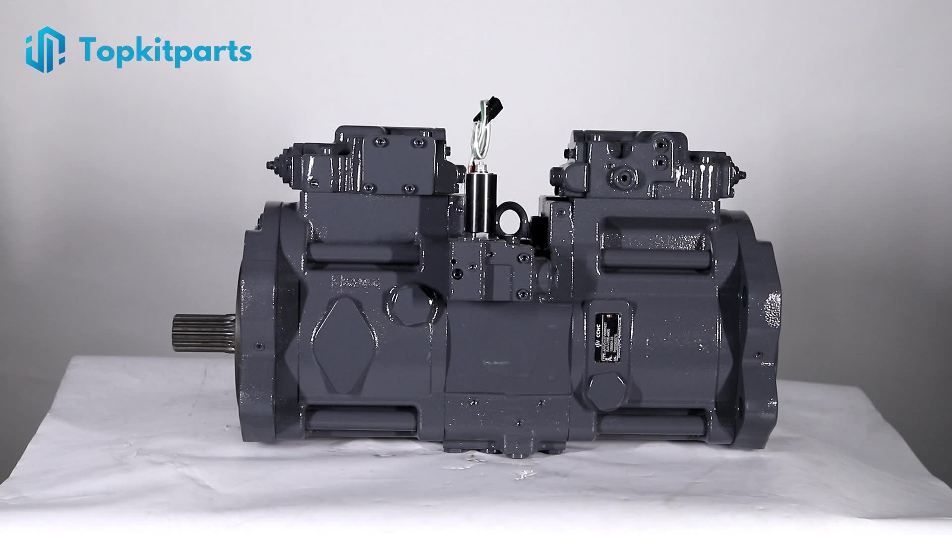 Excavator Kawasaki Hydraulic Pumps Parts K3v140dt-9t1l Electric Control ...