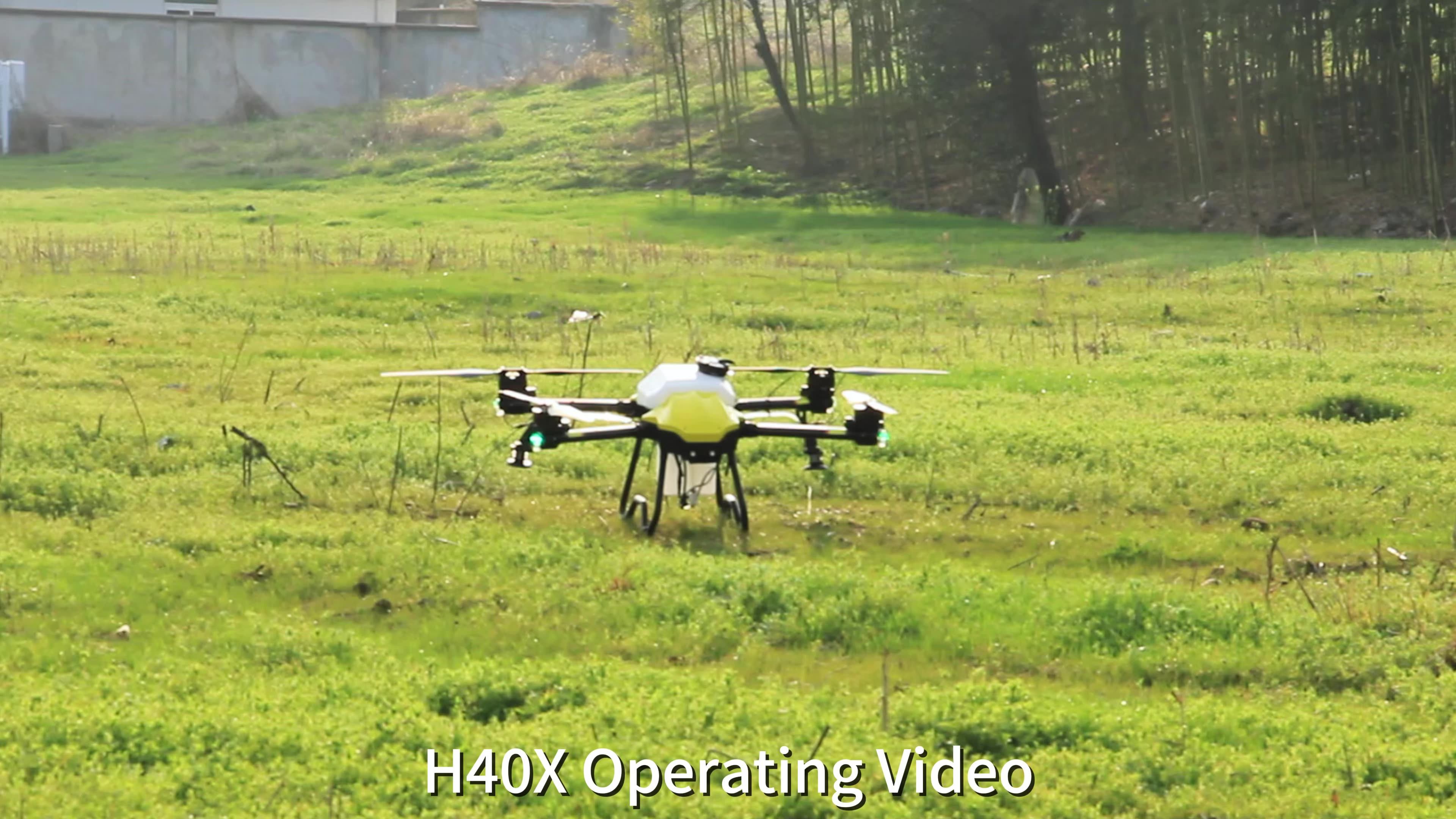 Latest Big Drone Agriculture Automatic Unmanned Uav Electric Sprayer ...