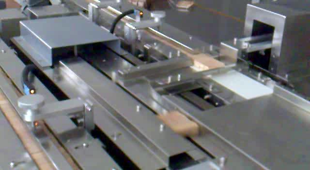 Auto Wafer Biscuit Two Pushers Packing Line With Horizontal Wrapping ...