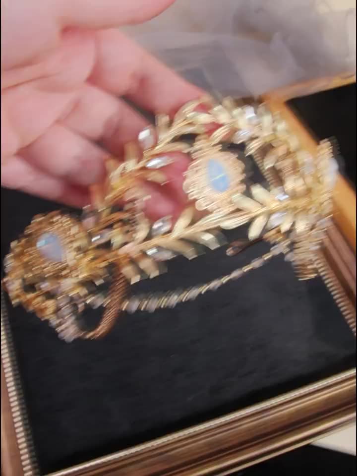 Classical Goddess Greek Gold Leaf Forest Crown Photo Shoot Style Banquet Party Tiaras Women ...