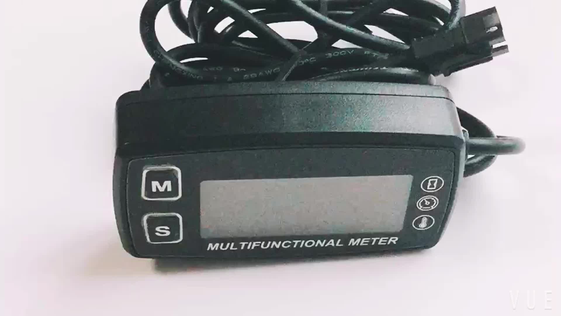 Runleader Waterproof Led Tach Hour Meter Temp Meter For Gasoline Engine ...