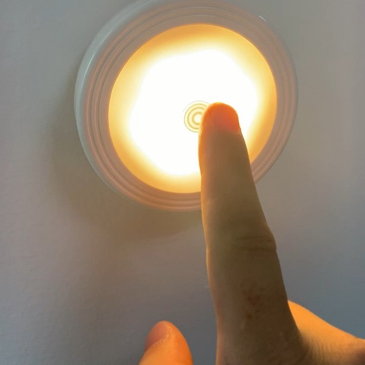 Battery Powered Ultra-thin Magnet Attach Touch Dimming Sensor Led ...