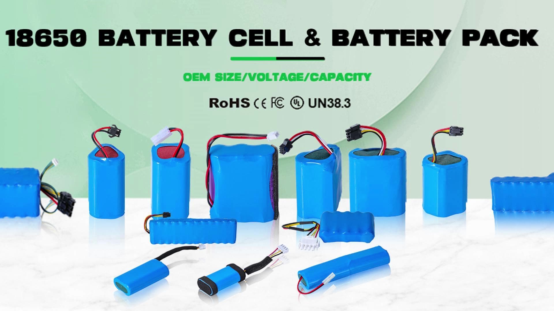 Oem Rechargeable 18650 Lithium Ion Battery 1200mah 3.7v 18650 Battery Pack Deep Cycle Li Ion ...