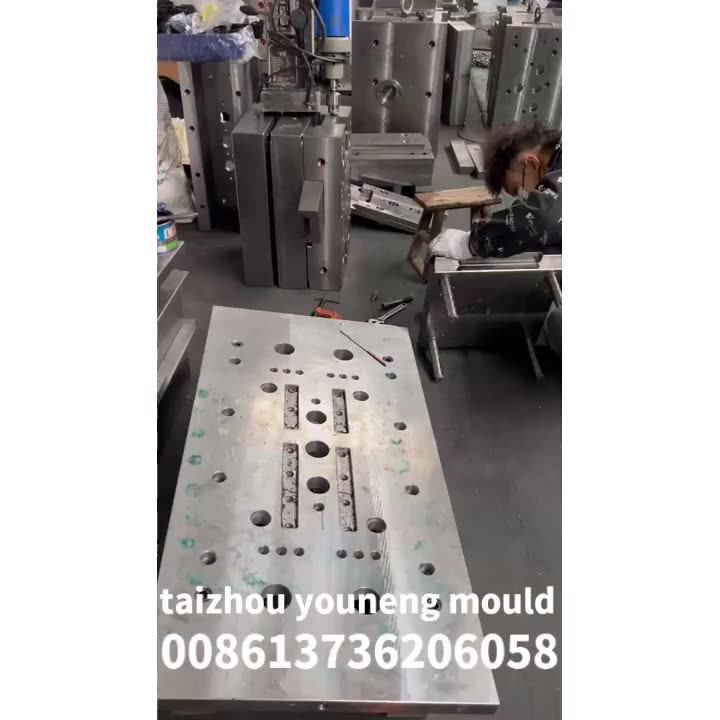 Pa66+gf30 Precision Connector Housing 2k Plastic Insert Molding Dual ...