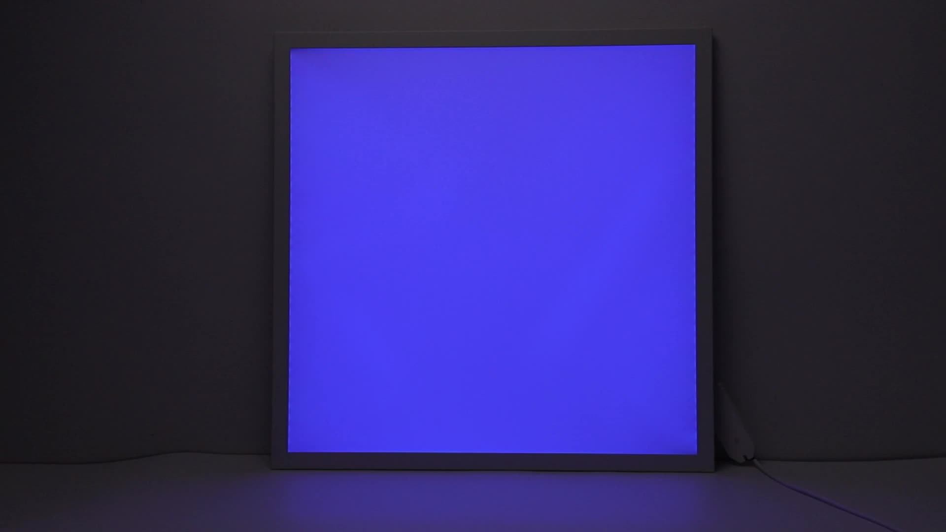 Square Rgb Recessed Led Ceiling Panel Light 60x60 60x120 6262 36w 40w ...