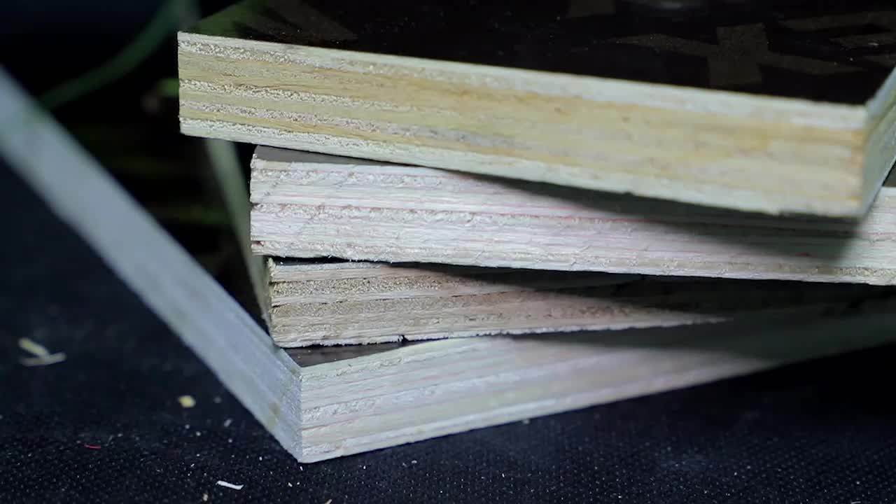 Form Ply Shuttering Plywood Manufacturing Waterproof Anti-slip Film ...