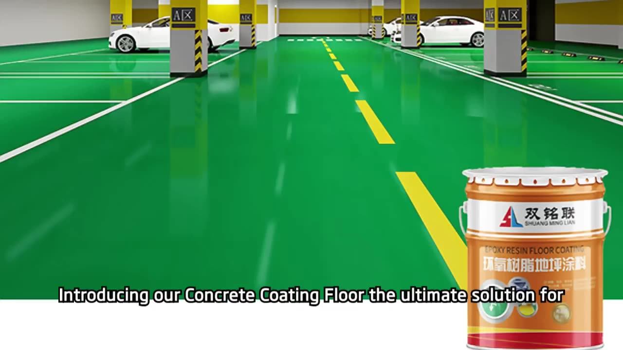 Self-leveling Concrete Floor Coating Water-based Epoxy Floor Coating ...