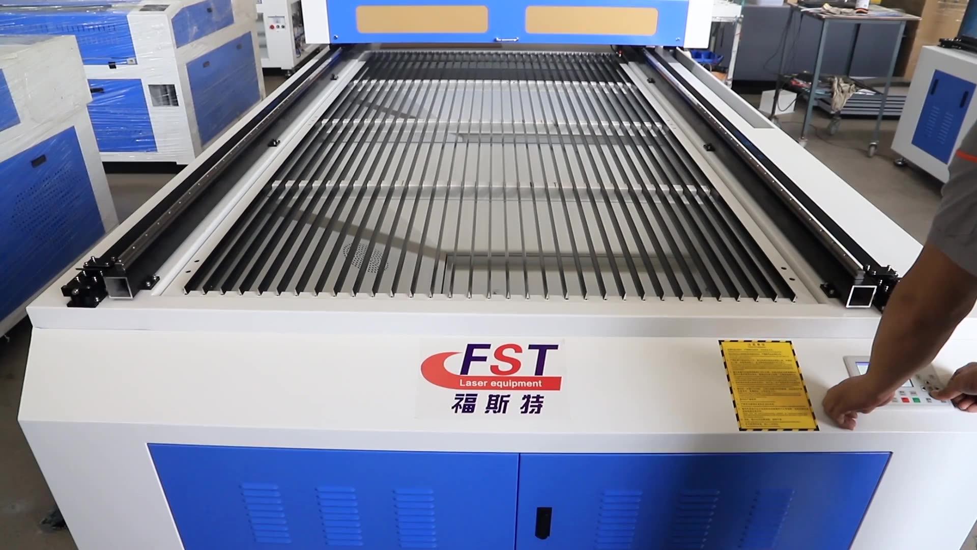 Mesin Pemotong Laser Baja Tahan Karat Akrilik Logam Co2 250w 300w 1390 ...