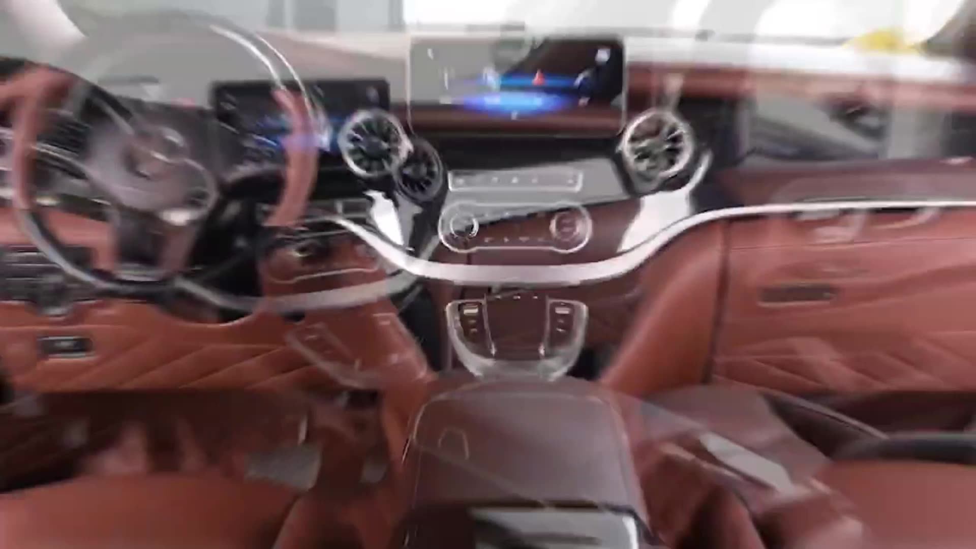 2023 Car Interior Luxury Armrest Box Of Vito/viano /v250/v260 ...