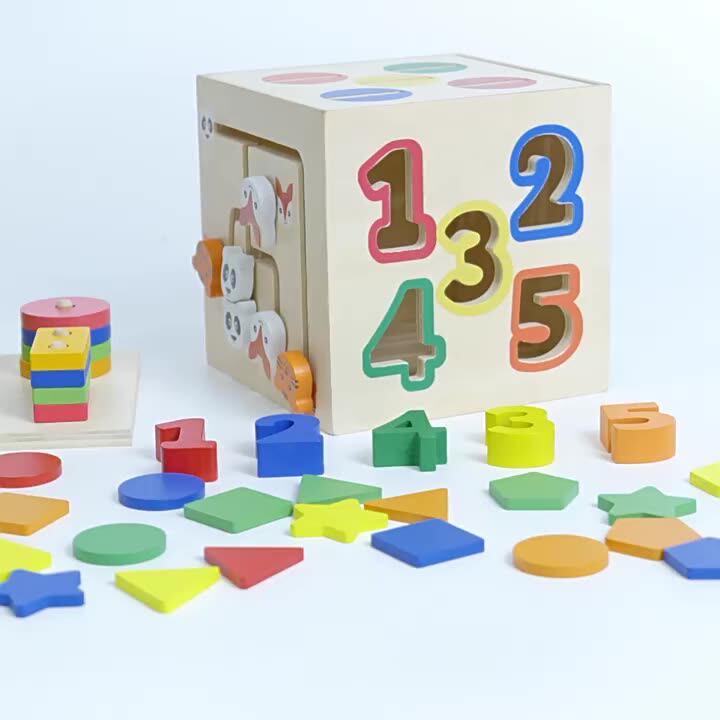 Montessori Multifunction Treasure Chest Children Early Educational ...