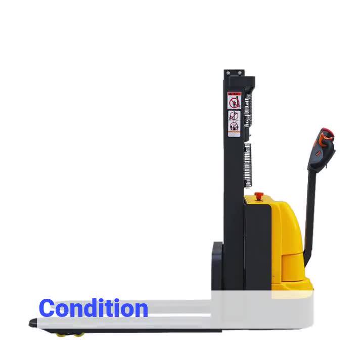 Walk Behind Pallet Jack Automatic Pallet Stacker 1t 2t 3t Walking ...