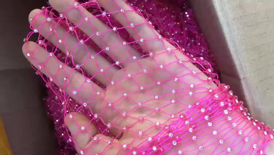 New Sew On Crystal Rhinestone Net Mesh Plastic Banding Rhinestone Mesh ...