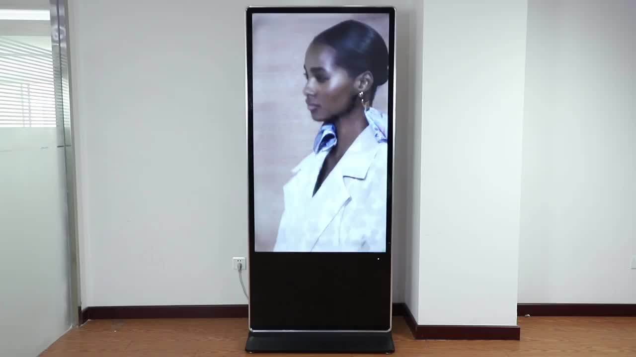 Ultra Thin Lcd Screen Tv Display Retail Wall-mounted Digital ...